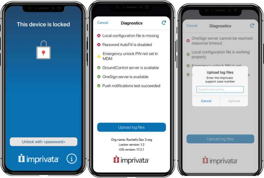 Capturing detailed logs for support – Mobile Access Management