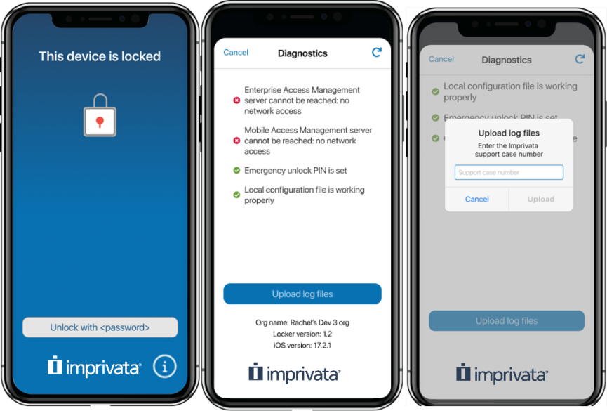 Capturing detailed logs for support – Mobile Access Management