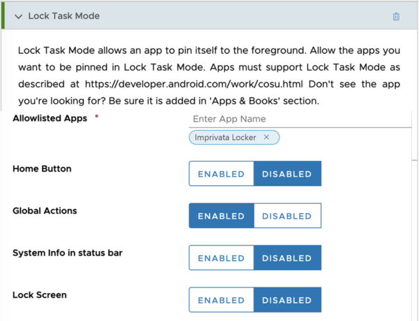 MDM Integration: Omnissa Workspace ONE — Android – Mobile Access Management