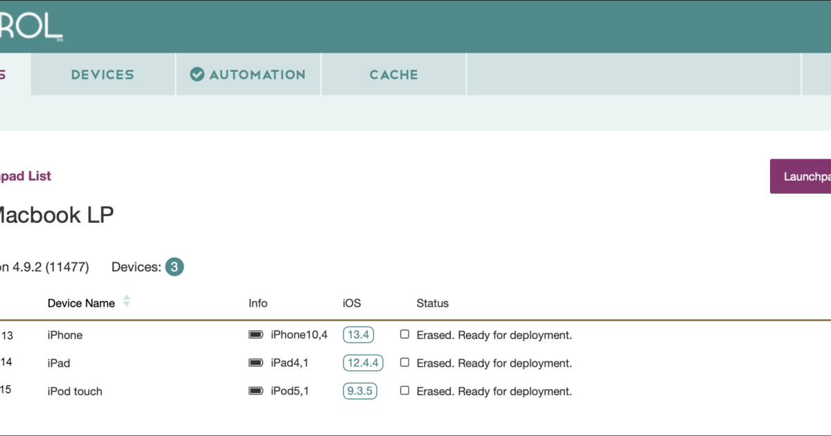 Deployment – GroundControl
