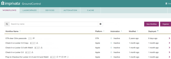 Create & Edit Workflows – GroundControl