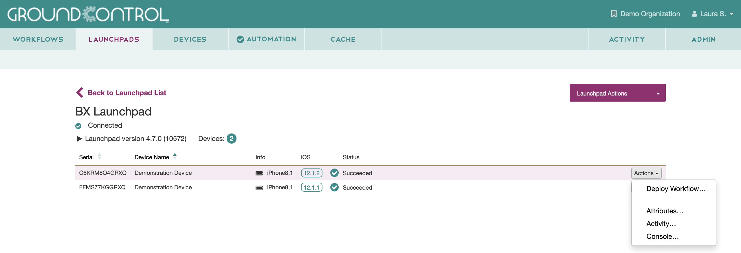 Deployment – GroundControl