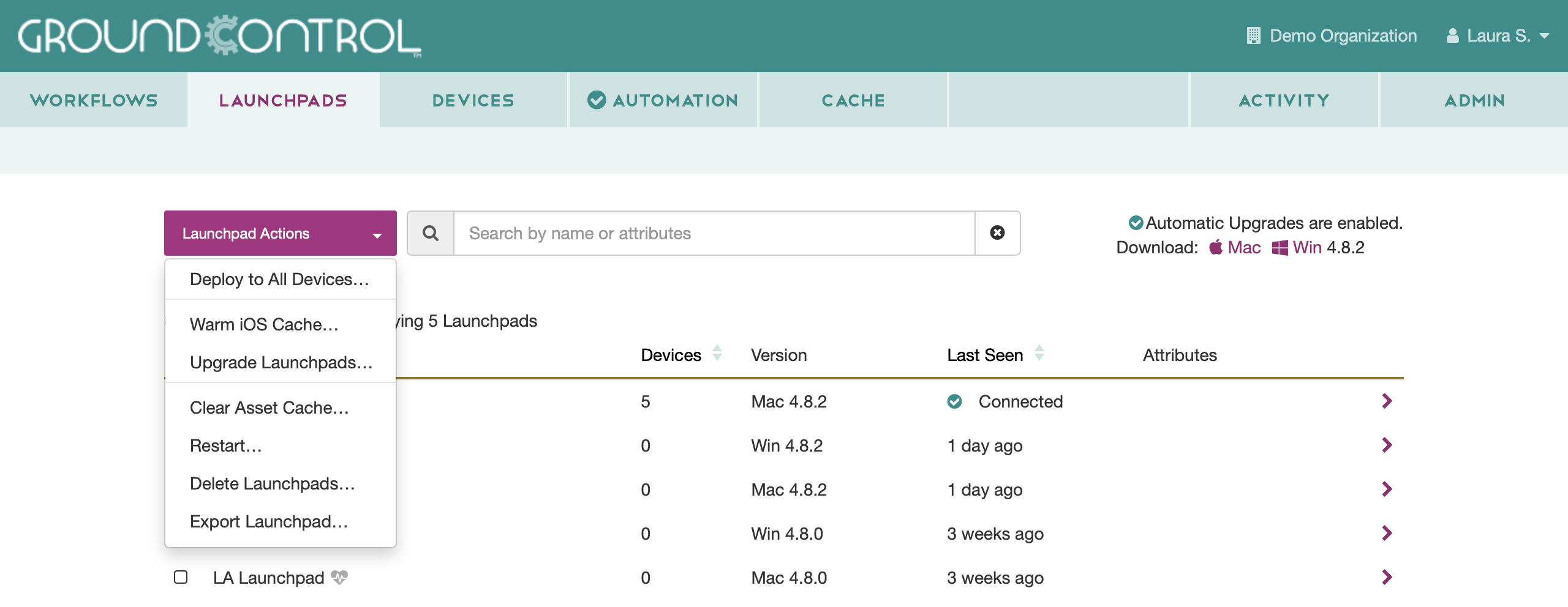 Deployment – GroundControl