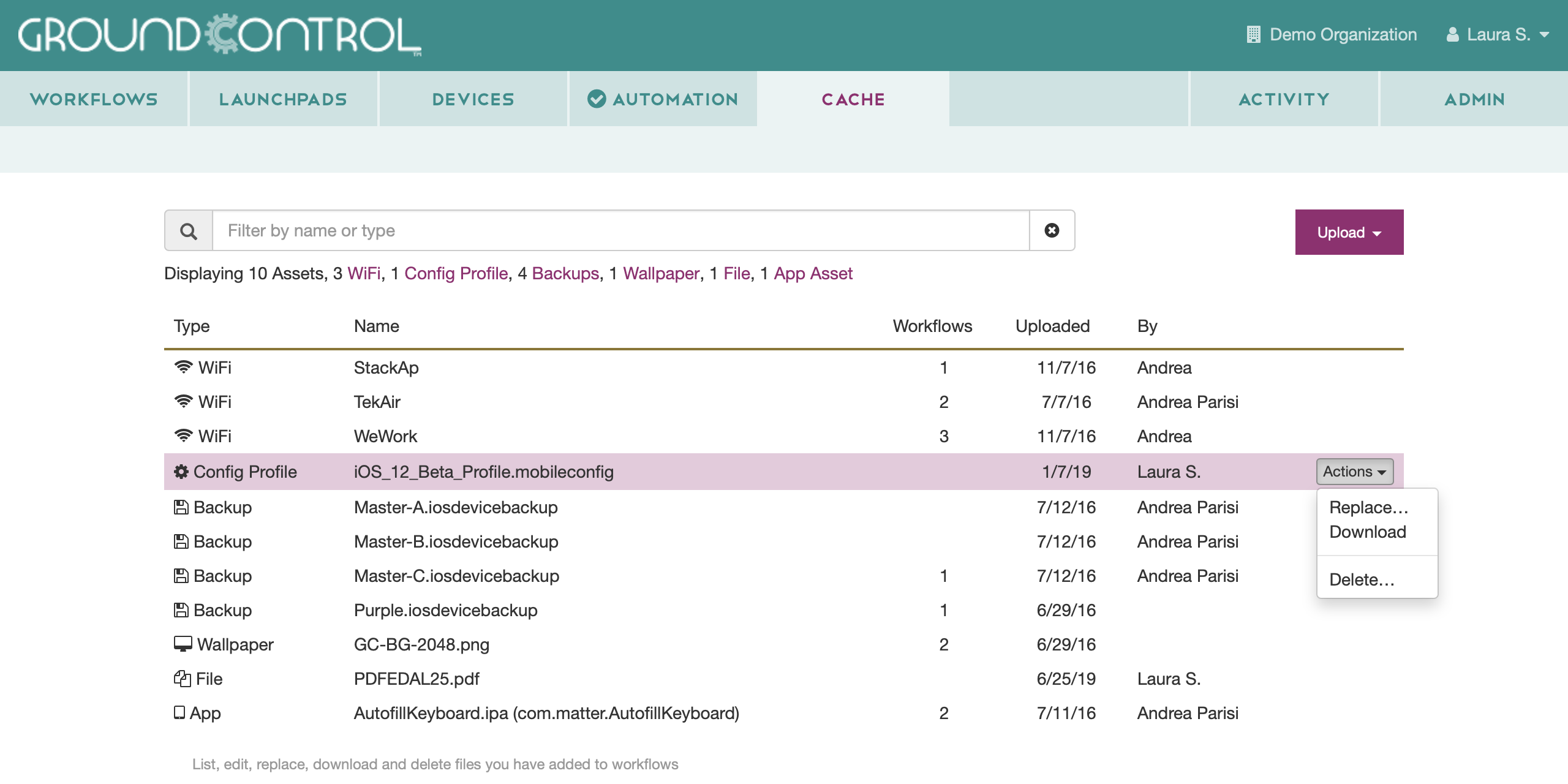 Cache – GroundControl