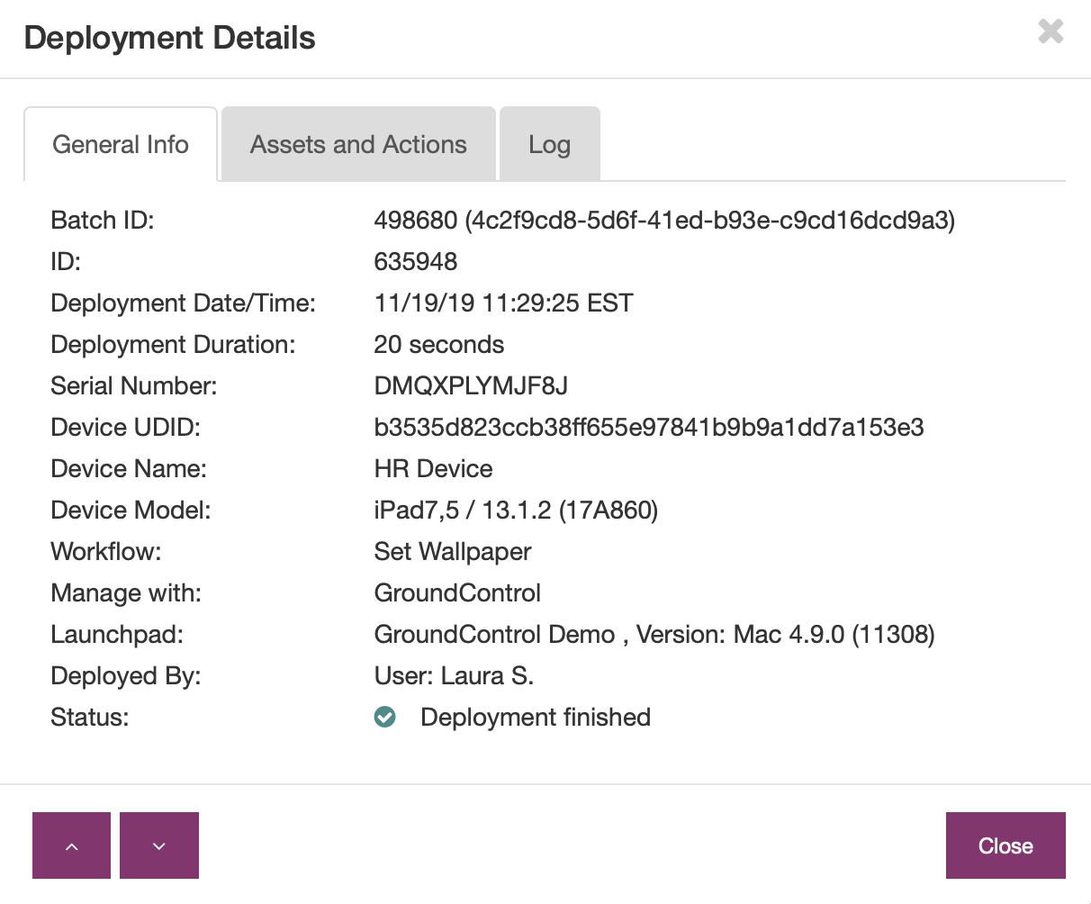 Activity – GroundControl