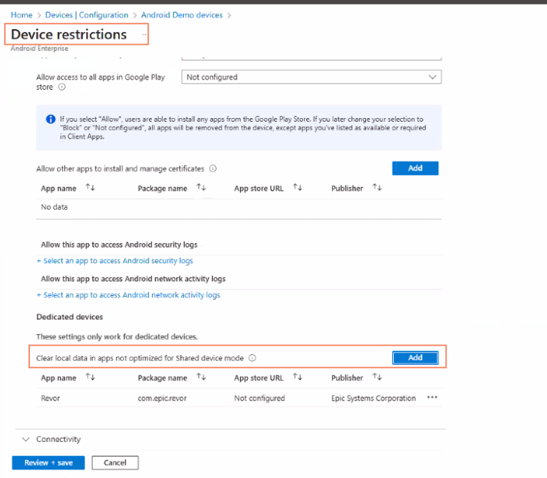 Configure Locker Android App and Intune Managed Home Screen – Mobile ...