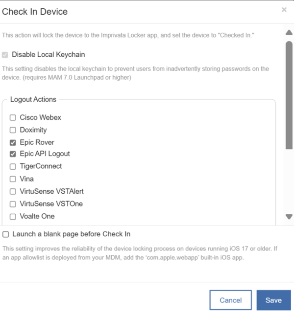 Epic Apps and Mobile Access Management – Mobile Access Management