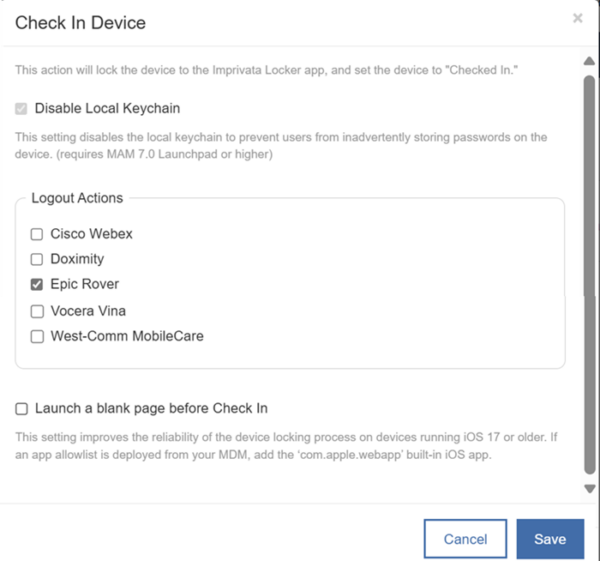 Epic Apps and Mobile Access Management – Mobile Access Management